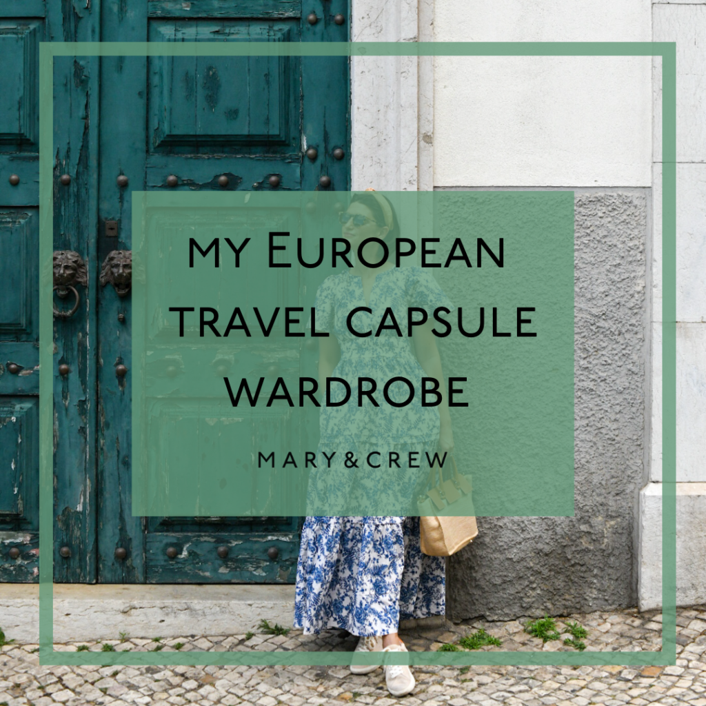 European travel summer capsule wardrobe for kids - Mary&Crew