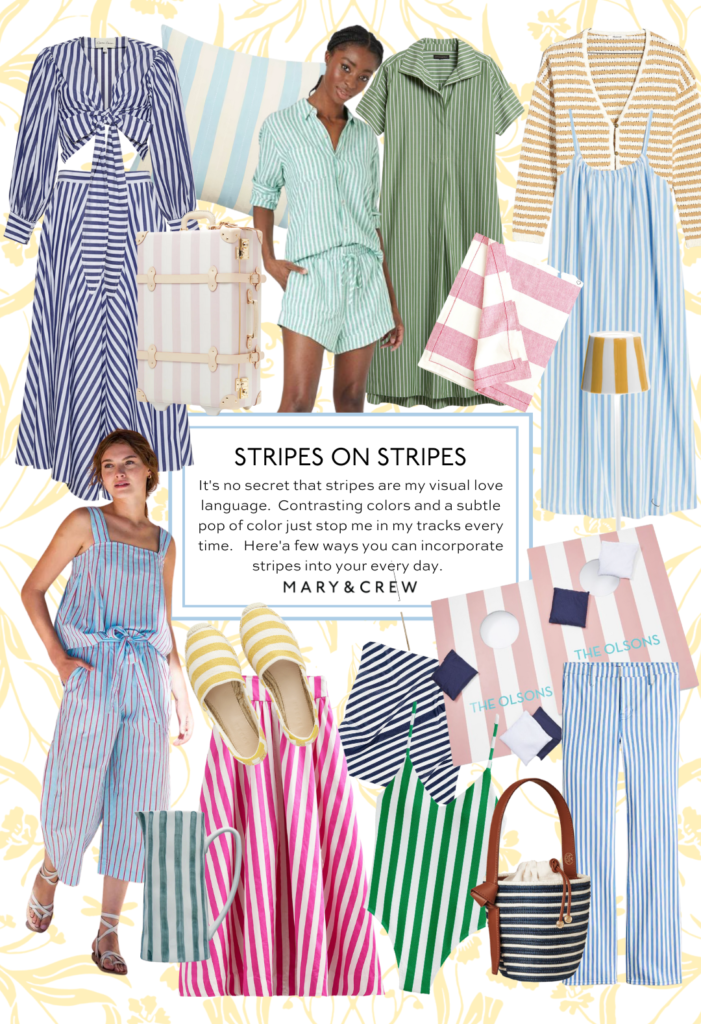 Color Study // Stripes on Stripes - Mary&Crew